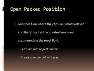 Joint mobilization | PPT