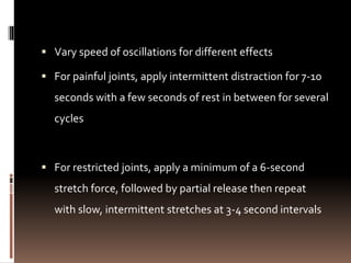 Joint mobilization | PPT