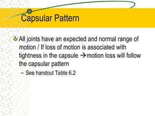 Joint mobilization and it's classification | PPT