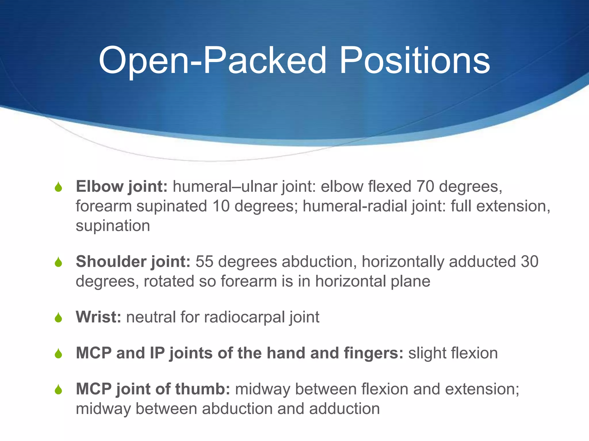 Joint Mobilization Review | PPTX