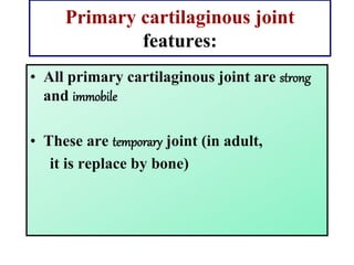 Joint simple description with radiology | PPTX