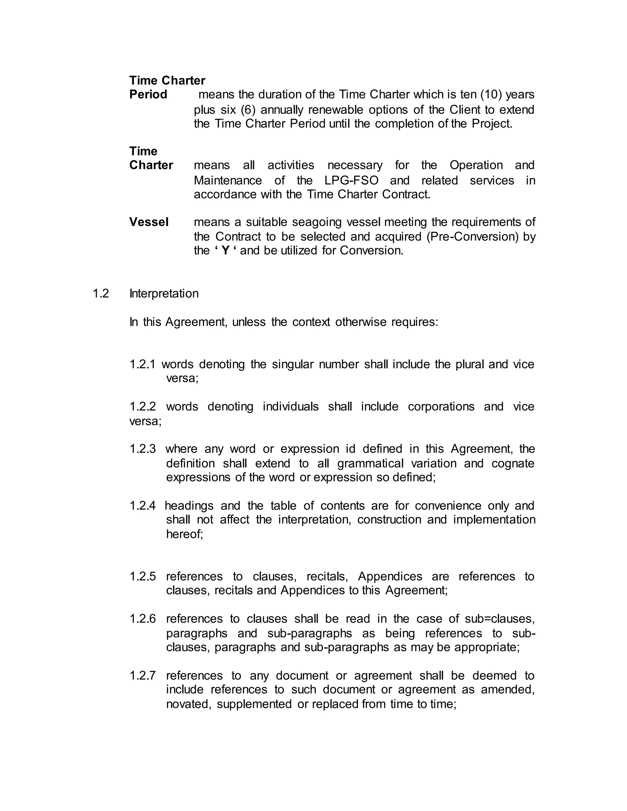 Form of Joint Operation Agreement (Purchase this doc, Text: 08118887270 ...