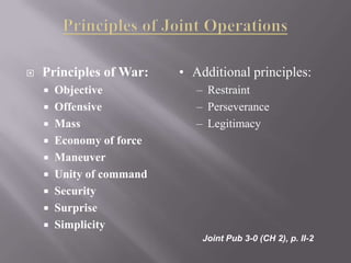 Joint operations | PPTX