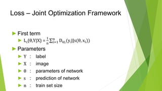 Joint optimization framework for learning with noisy labels | PPTX