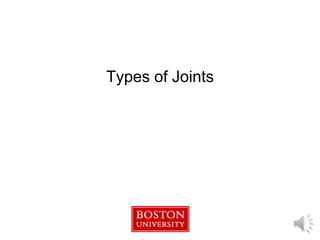 Joint physiology module | PPSX