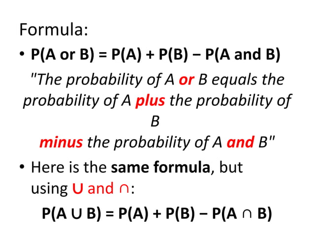 Joint probability | PPT