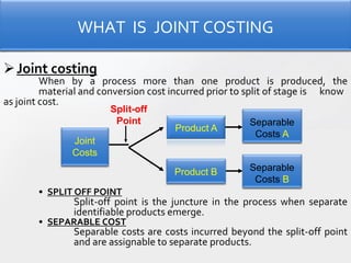 Joint product and by product costing | PDF