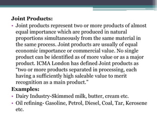 Joint Products _ By-Products PPT.pptx