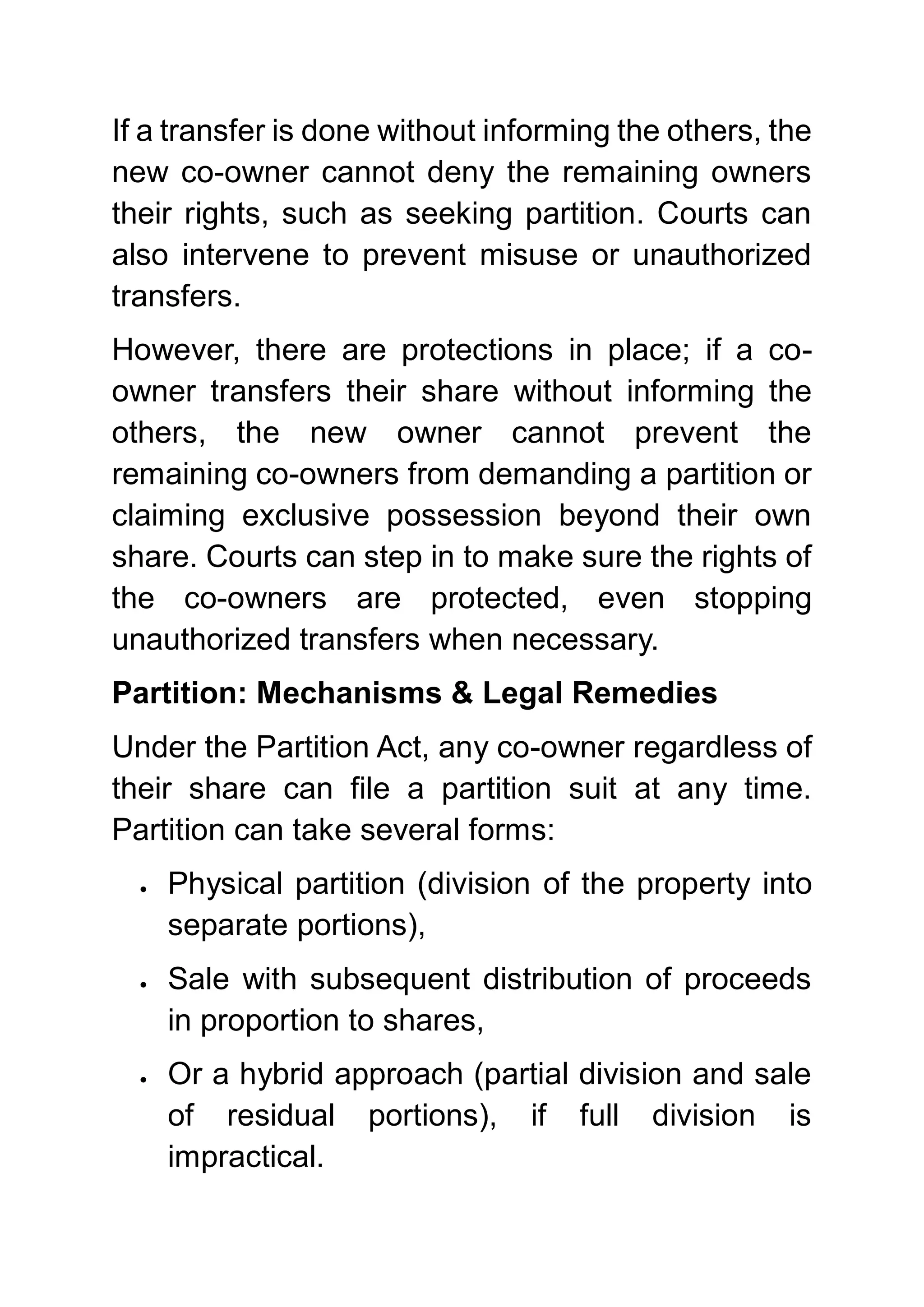 Joint Property Ownership in India: Types, Rights, Rules, Disputes ...