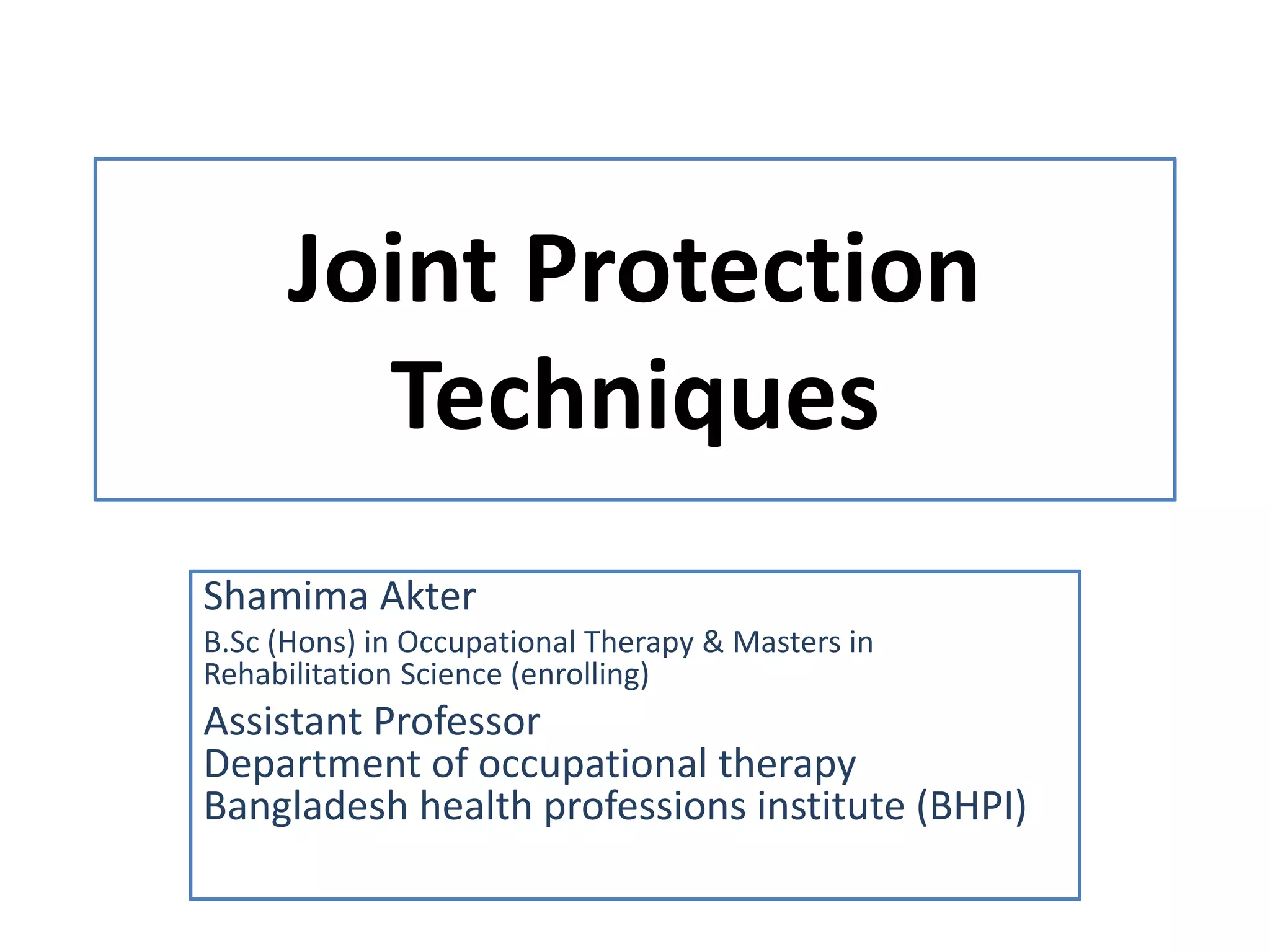 JOINT PROTECTION TECHNIQUES.pptx