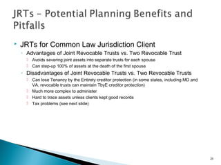 Joint Revocable Trusts Update | PPT