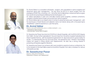 Orthopaedic Surgeon in Navi Mumbai | PPT