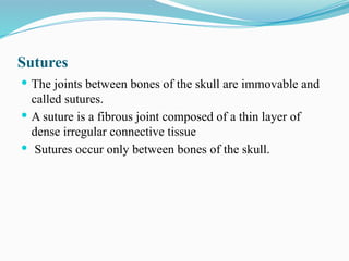 Joints-axial skeleton system about for nursing system | PPTX