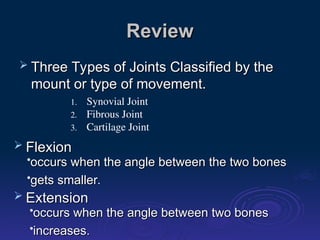 Basic level joints with positions and structures | PPT
