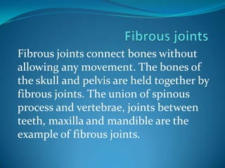 Joints | PPTX