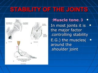 Joints - Anatomy | PPT