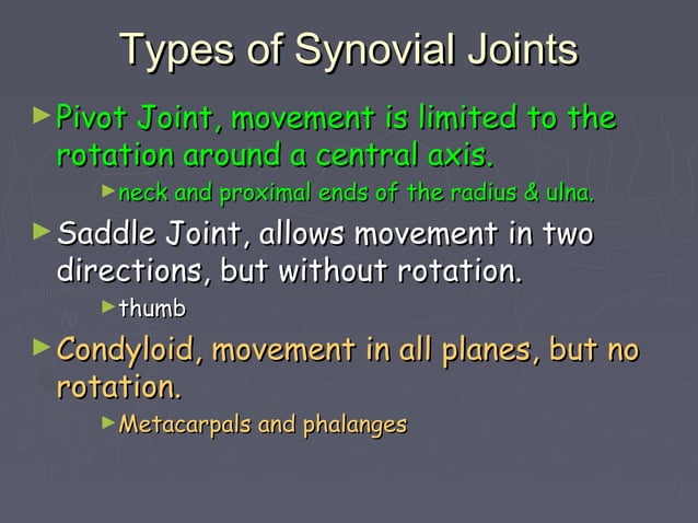 Joints | PPT