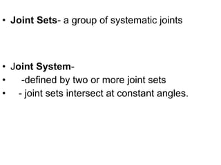 Geological Joints | PPT