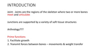 Joints | PPTX