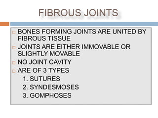 Joints | PPTX
