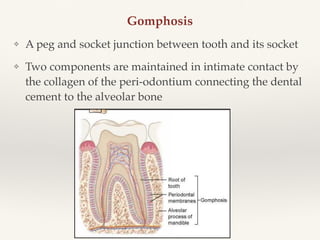 Classification of joints & joint mechanics | PDF