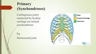 Joints and its classification | PPTX