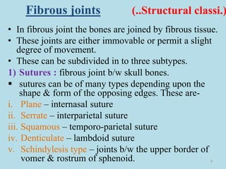 Joints (arthrology) | PPTX | Death, Injury, or Military Conflict ...