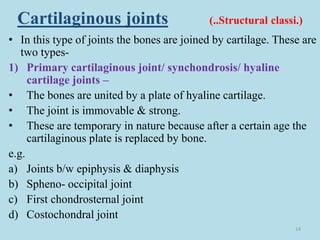 Joints (arthrology) | PPT