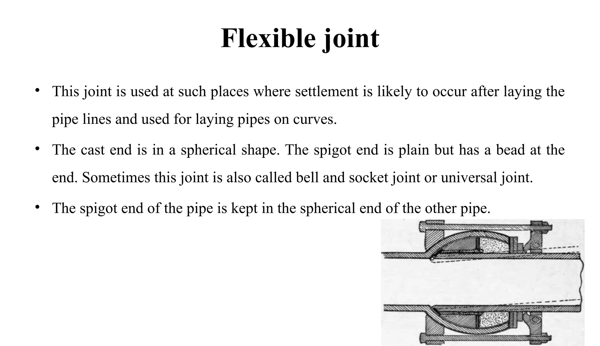 Water Pipe joints processes and spigot joint.pptx