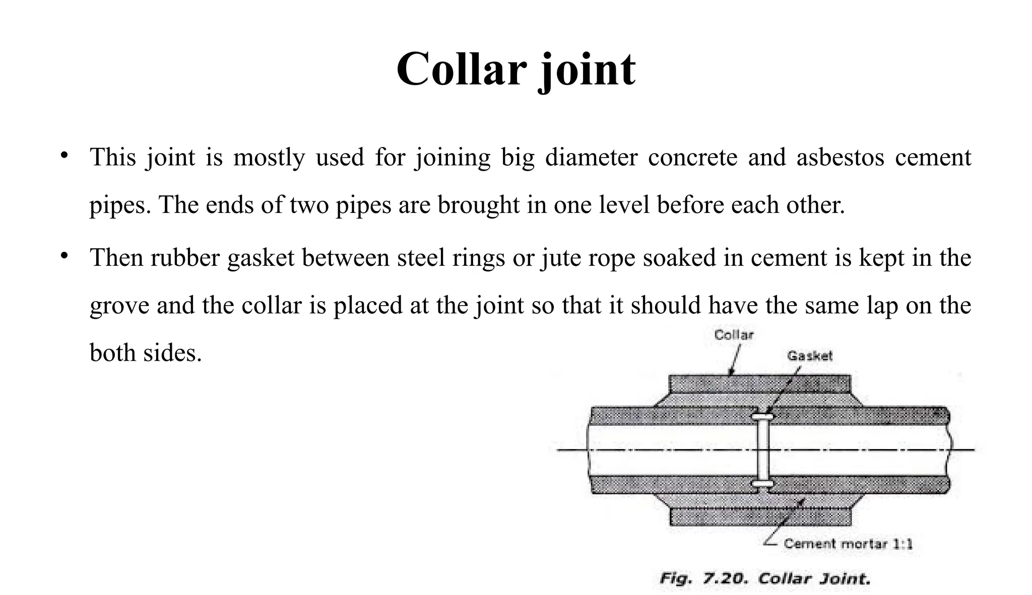 Water Pipe joints processes and spigot joint.pptx