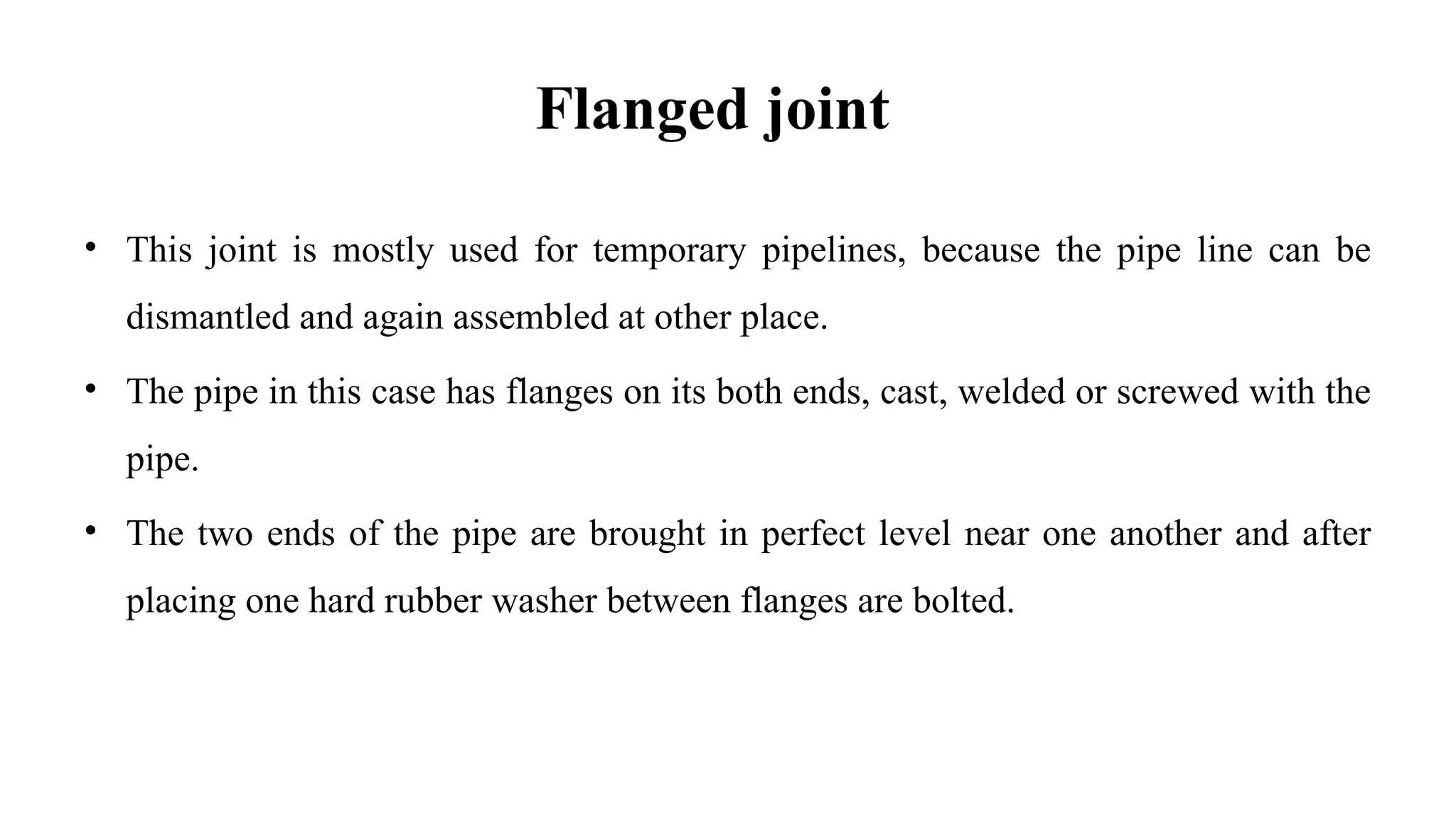 Water Pipe joints processes and spigot joint.pptx