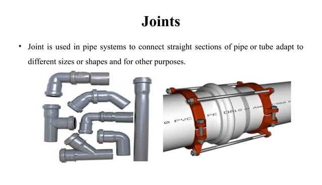 Water Pipe joints processes and spigot joint.pptx