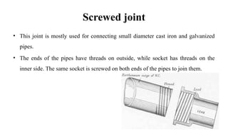 Water Pipe joints processes and spigot joint.pptx