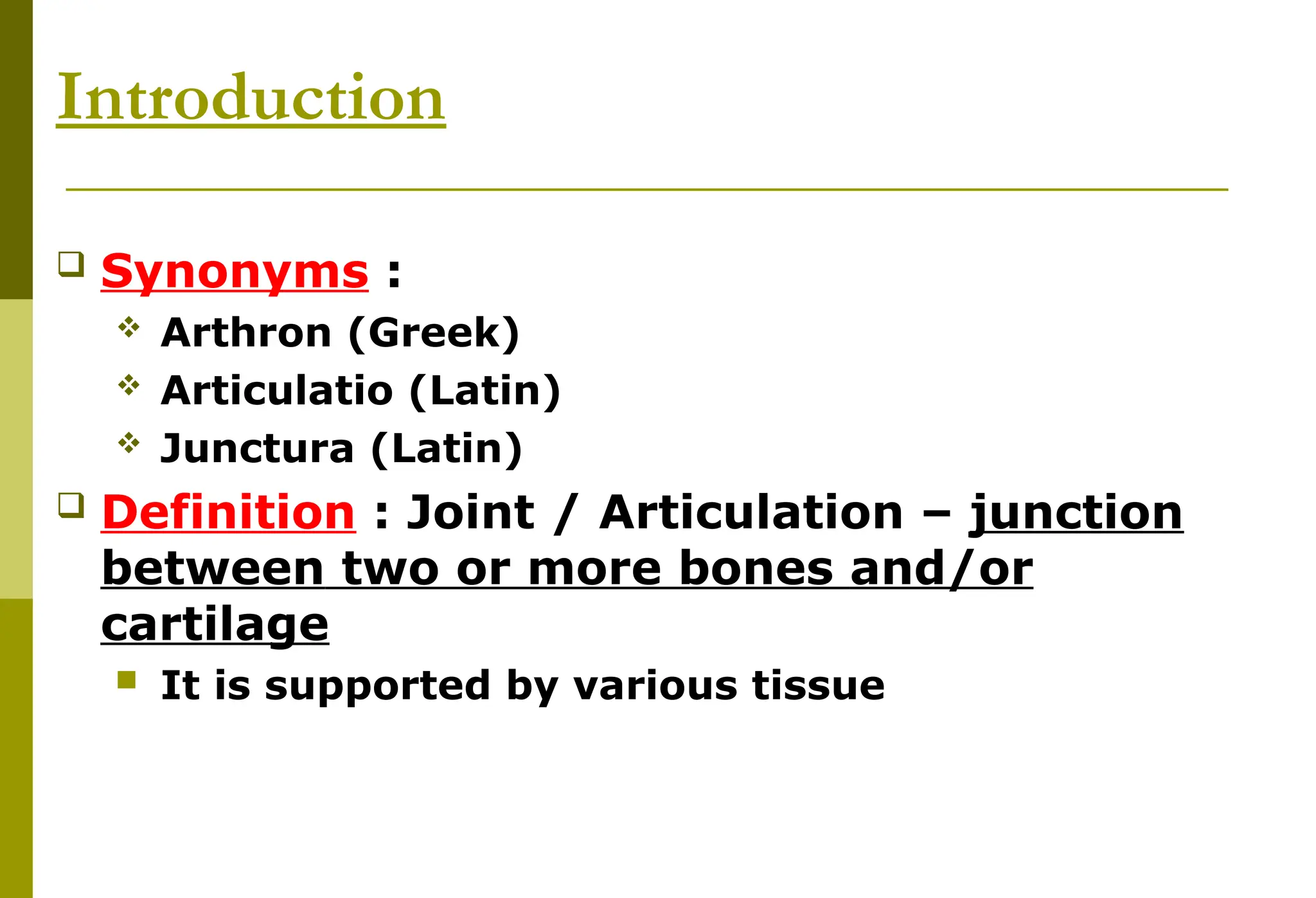 Human anatomy classification Of joint 1.ppt
