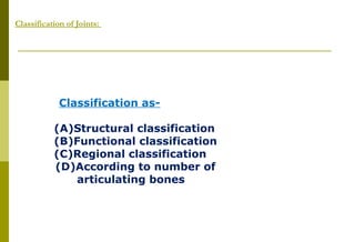 Human anatomy classification Of joint 1.ppt