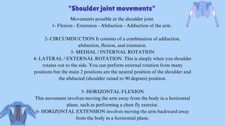 anatomical explanation of joints of the upper limb | PPT