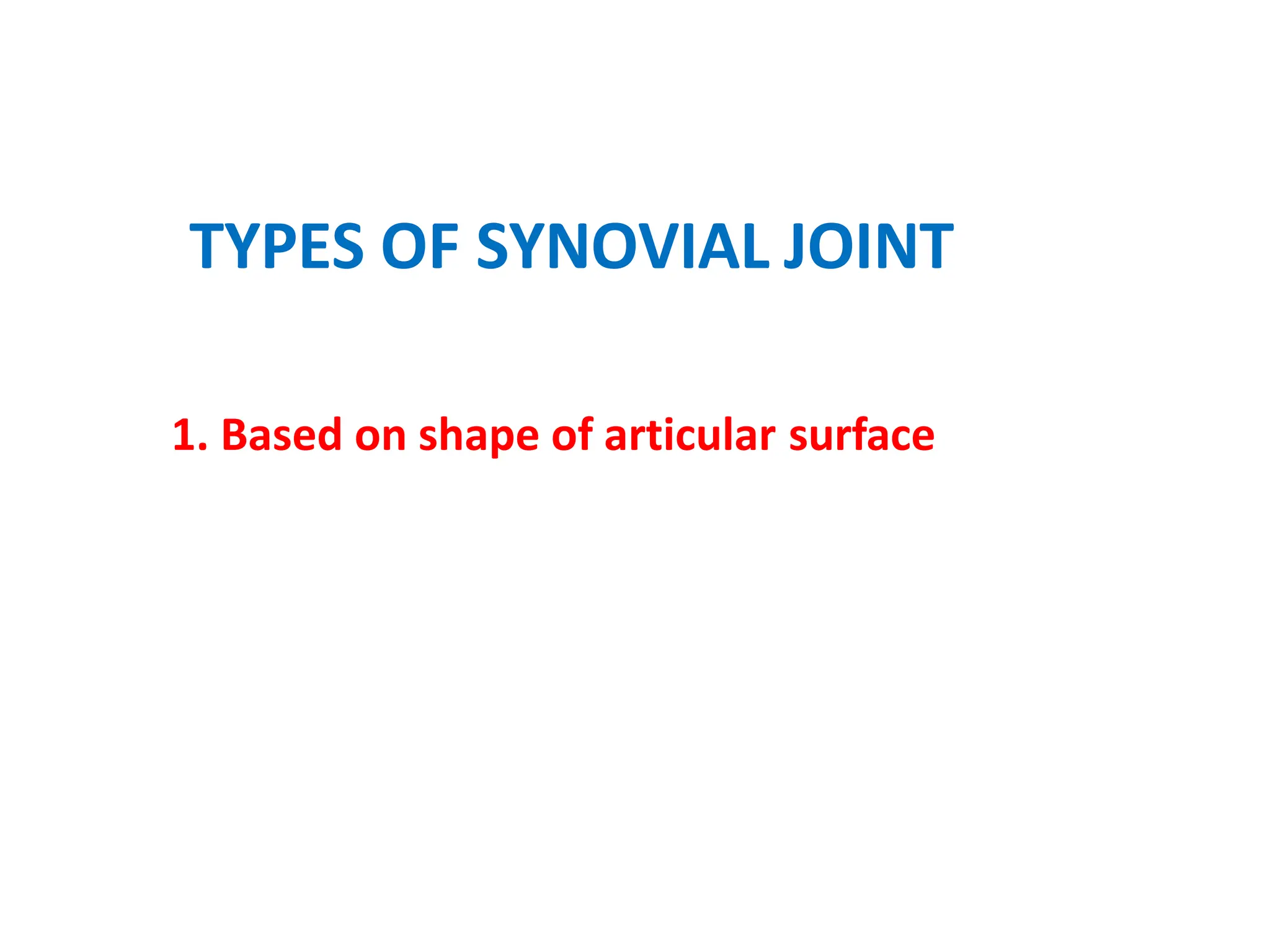 JOINTS ANATOMY .anatomy of joint pptx... | PPTX