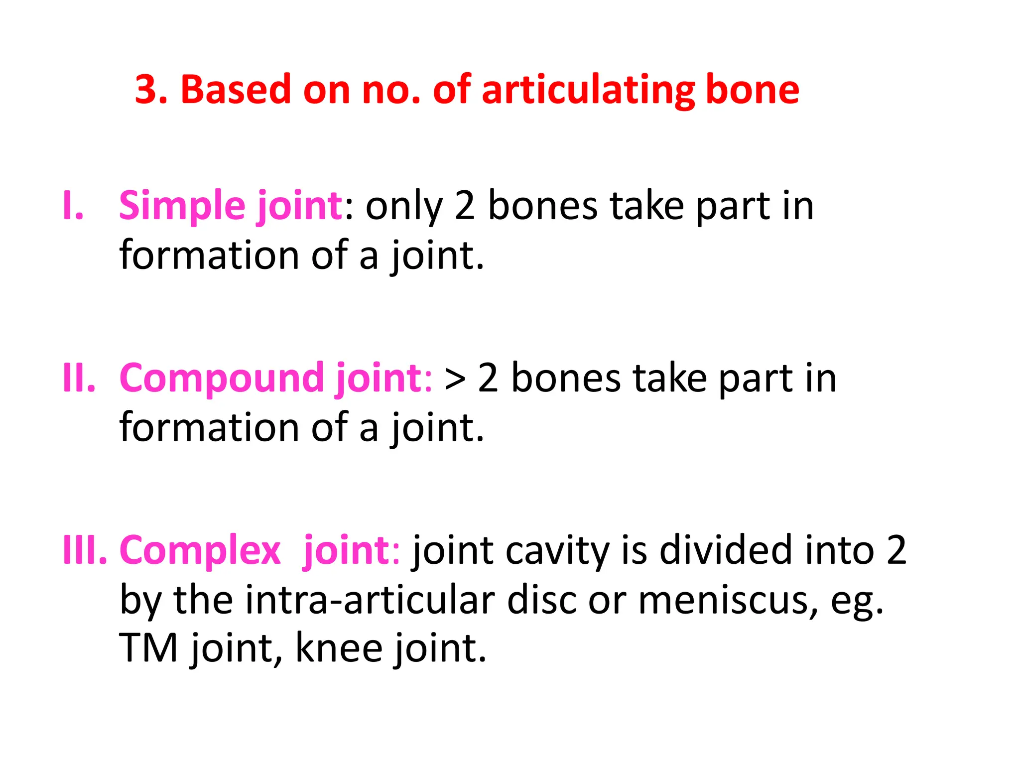 JOINTS ANATOMY .anatomy of joint pptx... | PPTX