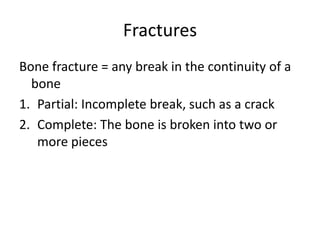 Joints and fractures | PPT