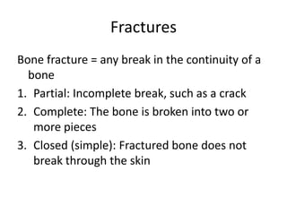 Joints and fractures | PPT