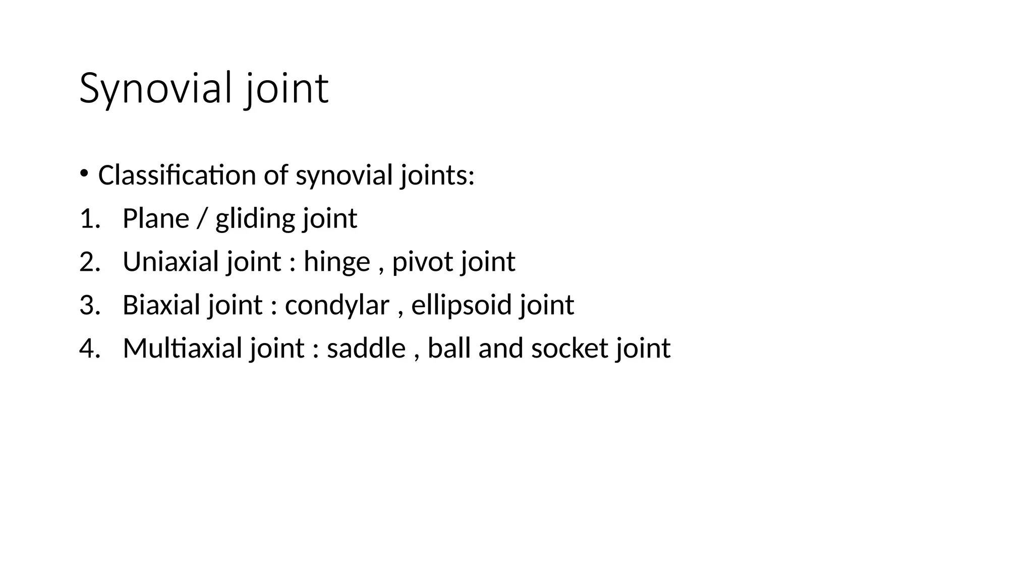 Joints and ligament with various types of joints | PPTX