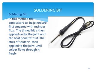 Joints and terminations | PPTX