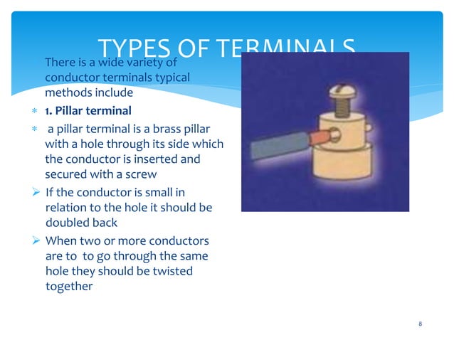 Joints and terminations | PPTX