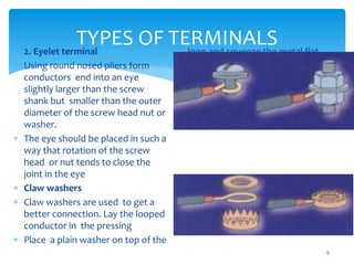 Joints and terminations | PPTX