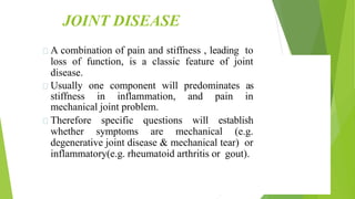 JOINTS CLASSIFICATION AND DISORDERS.pptx