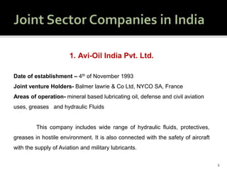 Joint Sector Enterprises