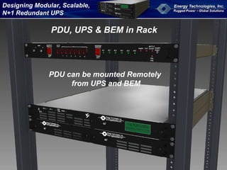 Designing a Modular, Scalable, Redundant, 1U UPS | PPT