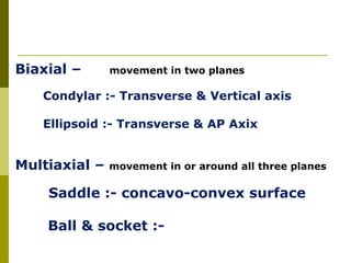 joints general anatomy of human body and | PPTX