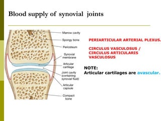 joints general anatomy of human body and | PPTX