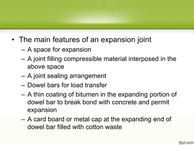 Joints in cc pavements | PPT
